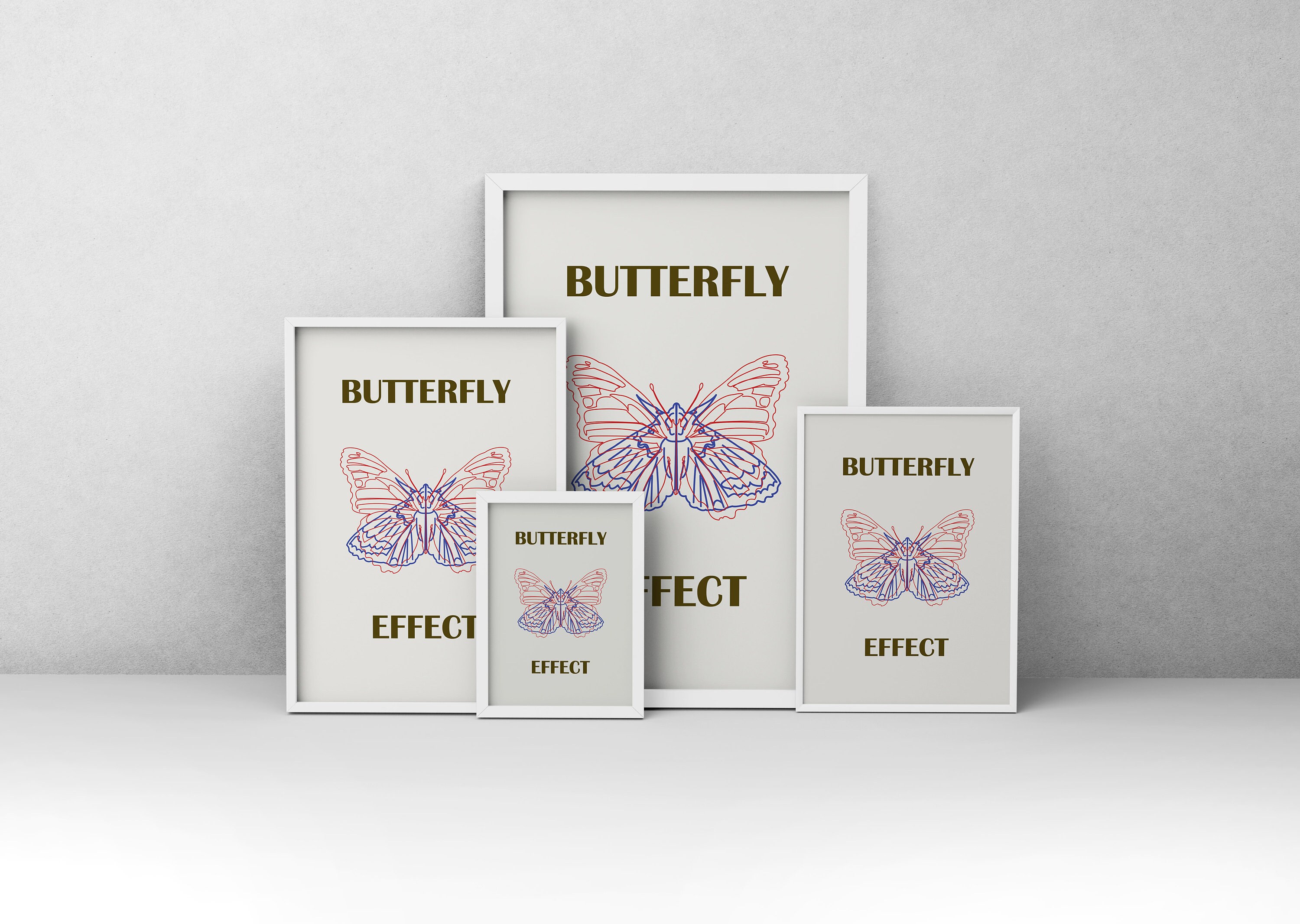 Butterfly Effect, Butterfly Effect Print, Butterfly Print, Butterfly ...