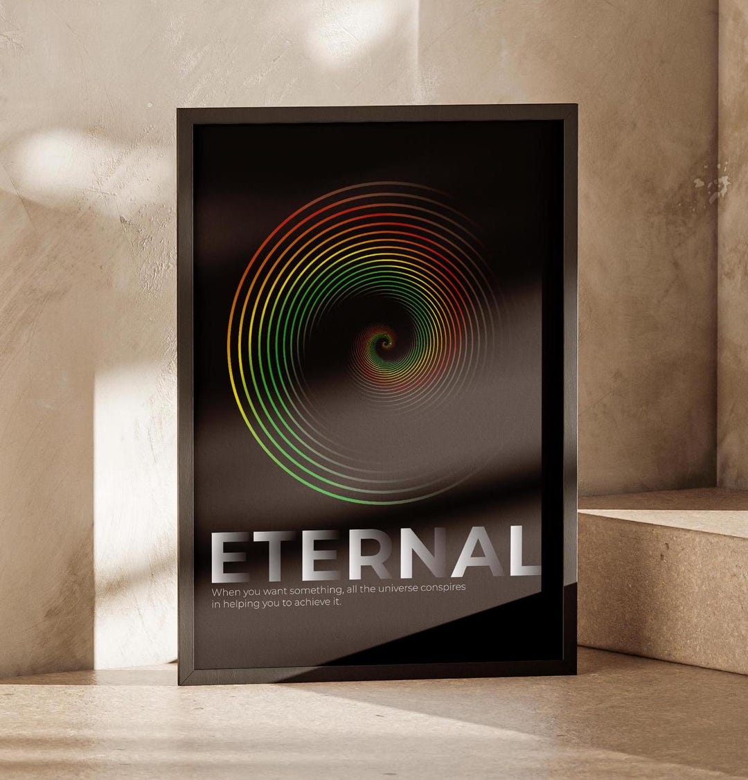 Eternal, Poster, Digital Download, Poster Art, Eternal Poster, Digital ...