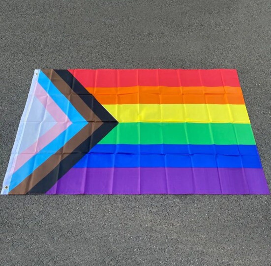LGBTQ+ Progress Pride Flag 150X90CM - Etsy