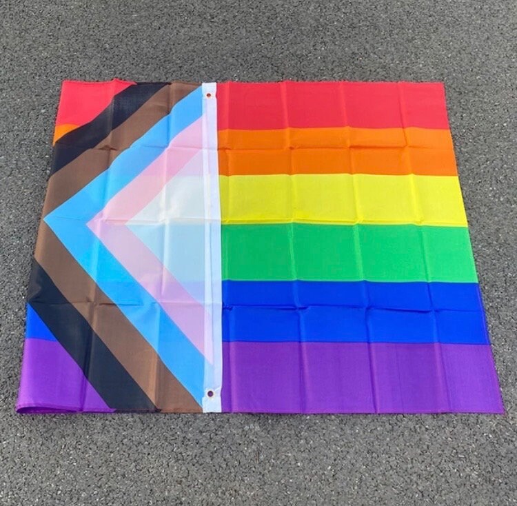LGBTQ+ Progress Pride Flag 150X90CM - Etsy