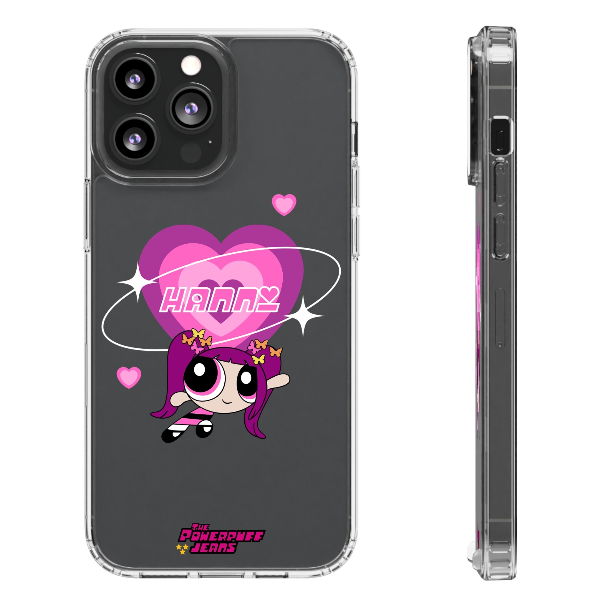 HANNI New Jeans X Powerpuff Girls // HANNI // Clear Phone Case - Etsy