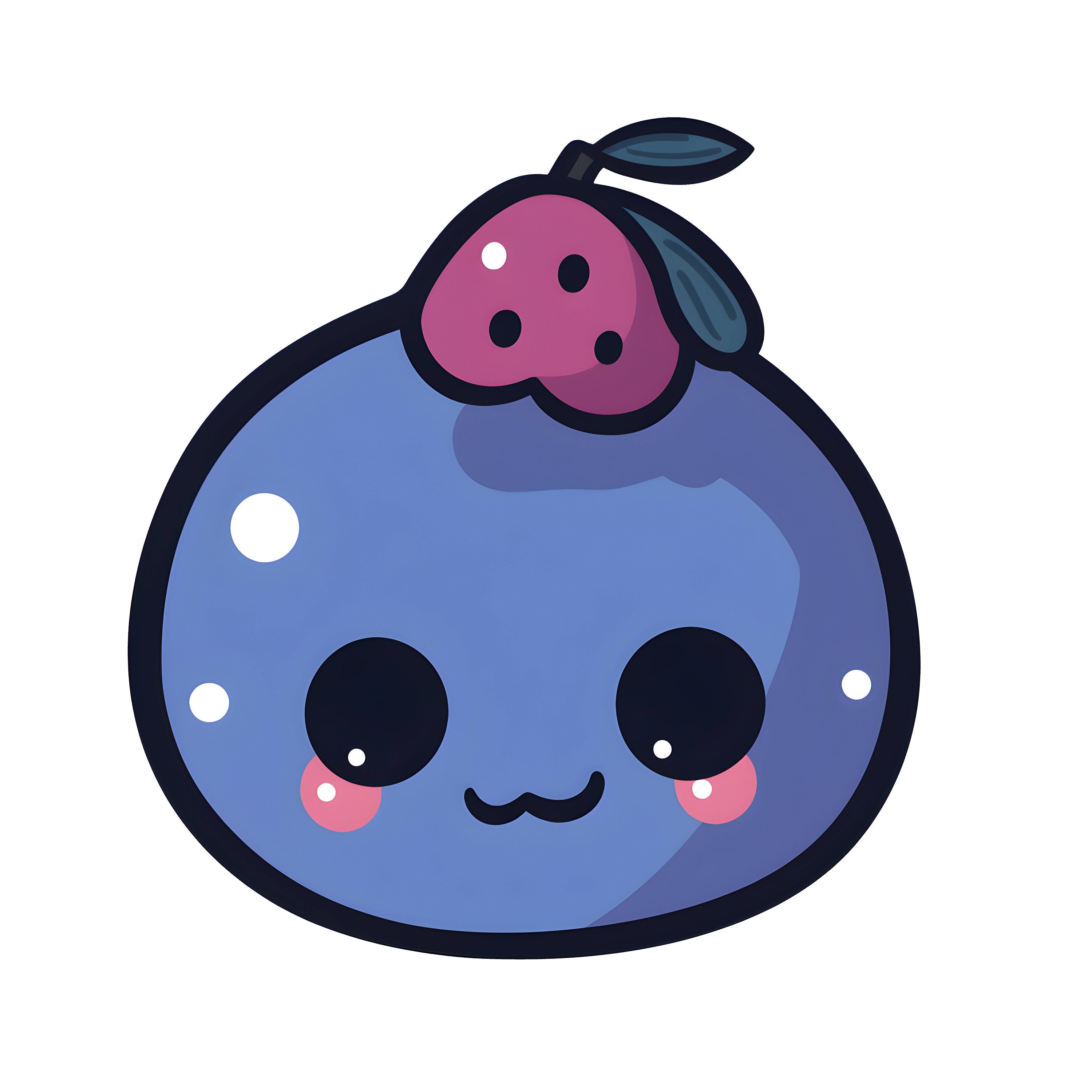 Digital Blueberry Cliparts in SVG PDF JPG Png & Dxf - Etsy