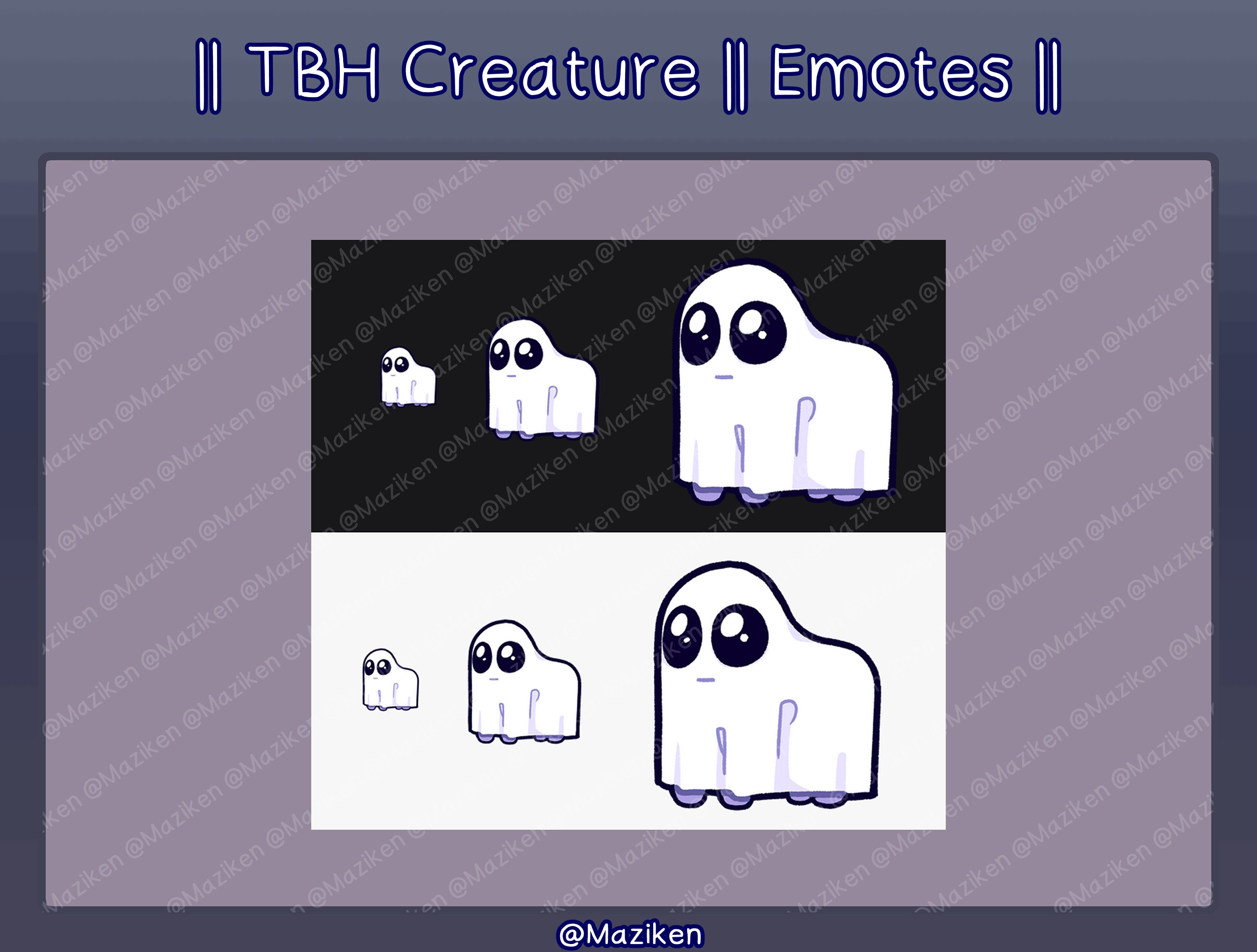 10 || TBH Creature Emote Pack || - Etsy