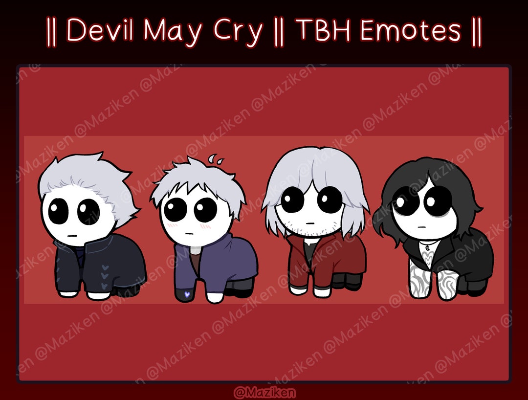 Devil May Cry TBH Emotes - Etsy