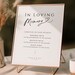 In Loving Memory of With Names for Wedding, Minimal Forever in Heart ...