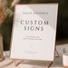 Printable Bar Mitzvah Sign, Custom Jewish Wedding Table Signage ...