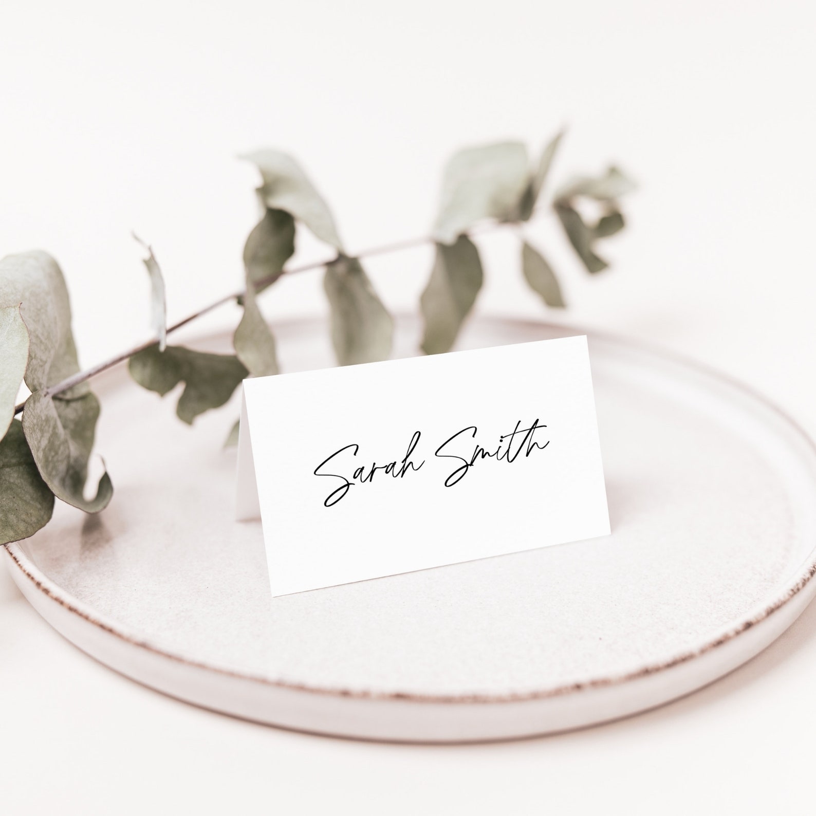 Rehearsal Dinner Menu and Name Card, Editable Wedding Guest Place Card ...