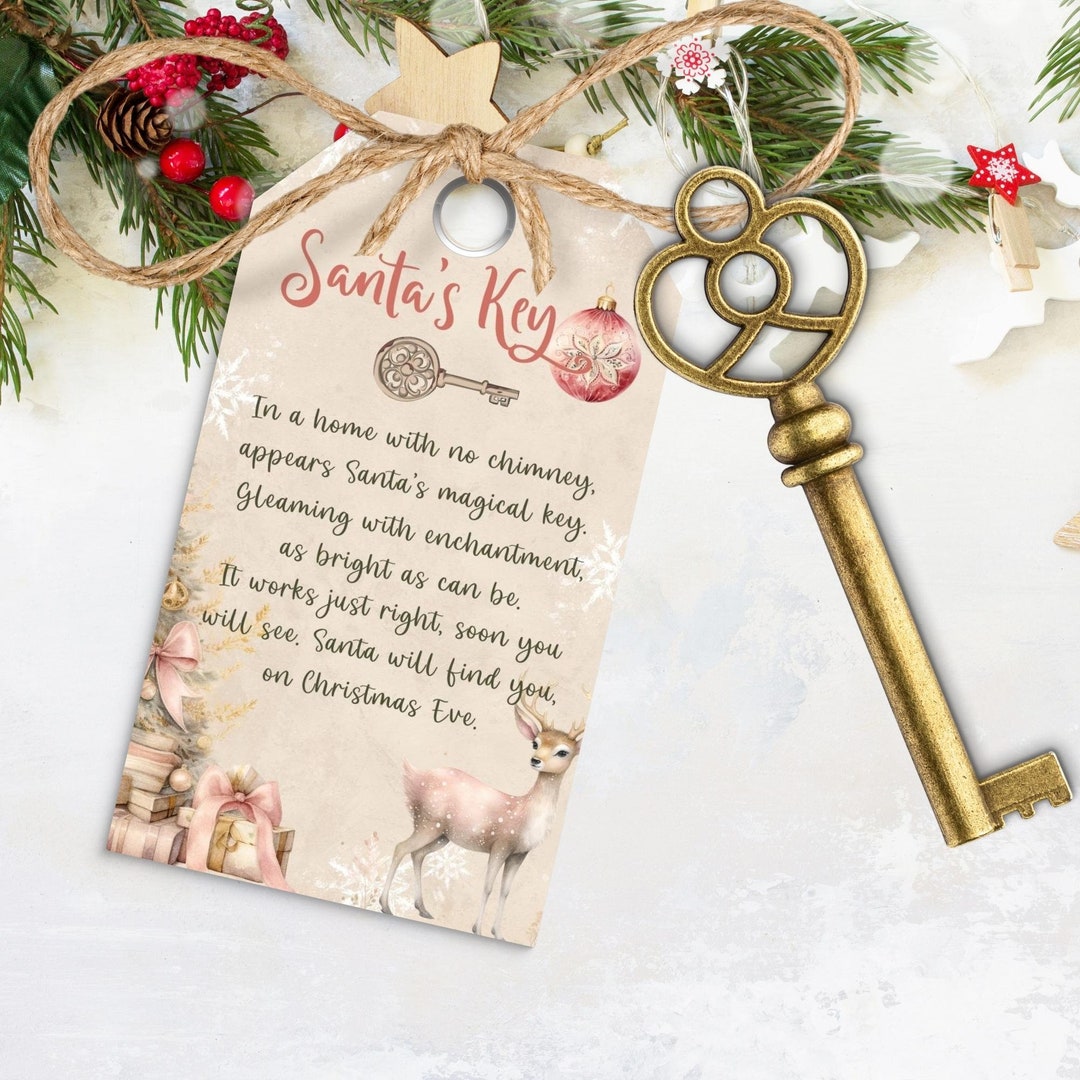 Santa's Magic Key Download, Printable Christmas Eve Traditions ...