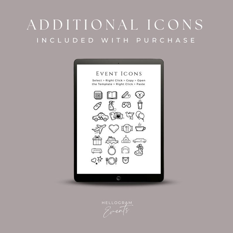 Wedding Fun Facts Card, Menu and Thank You Place Setting, Infographic ...