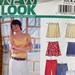 CUT Pattern/misses' Skirt-pants/sewing Pattern New Look 6190/size 8-18 ...