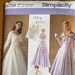 Uncut Pattern/misses Bridal Gown/sewing Pattern/simplicity 4259/1950s ...