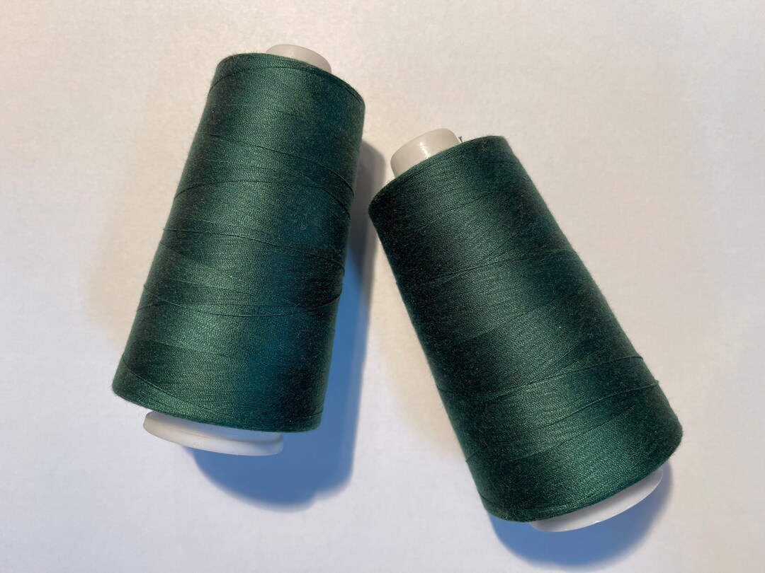 Green-sure Lock Serger-overlock Thread/0784 Spruce/coats & Clark 100% ...
