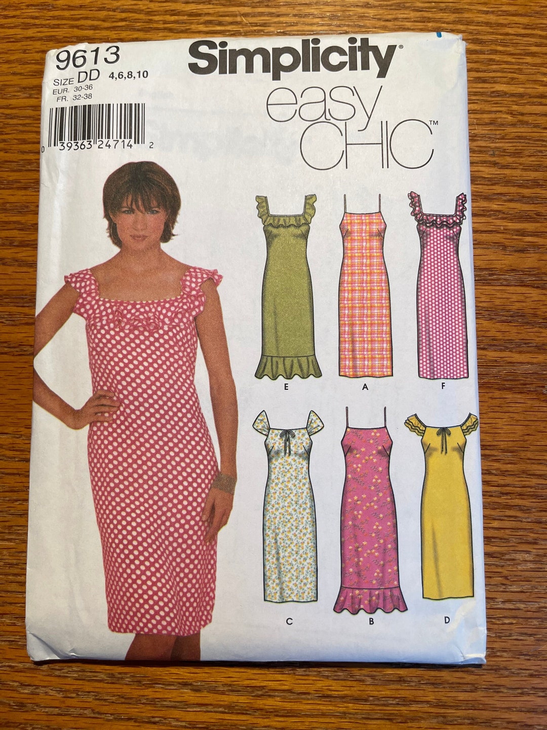 UNCUT Pattern/misses-petite Dress/easy Chic Sewing Pattern Simplicity ...