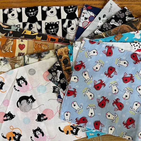 Cat Print Fabric - Etsy