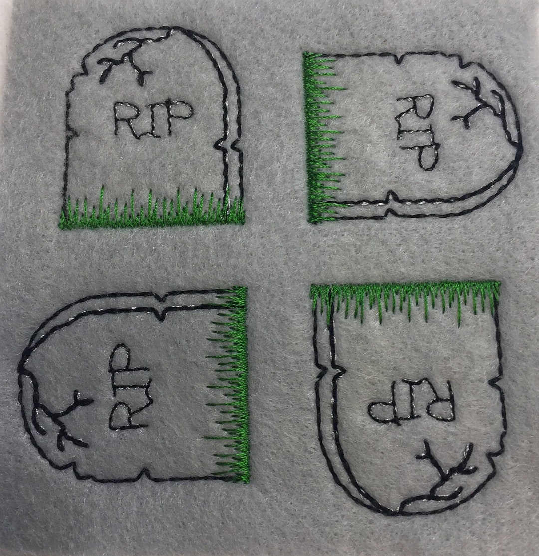 Halloween Tombstones/rip/rest in Peace/graveyard/handmade Craft ...