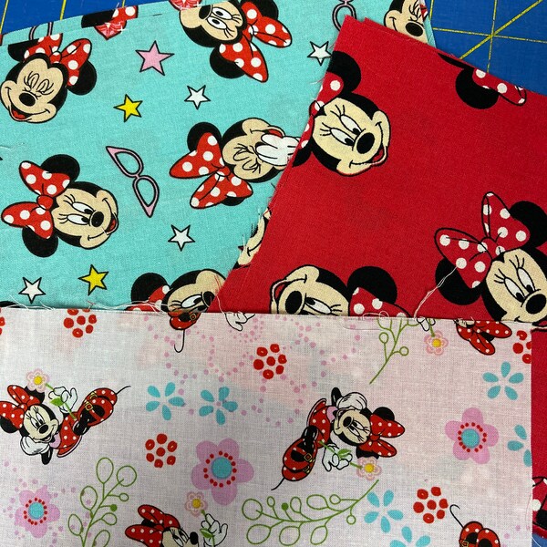 Minnie Mouse Fabric - Etsy