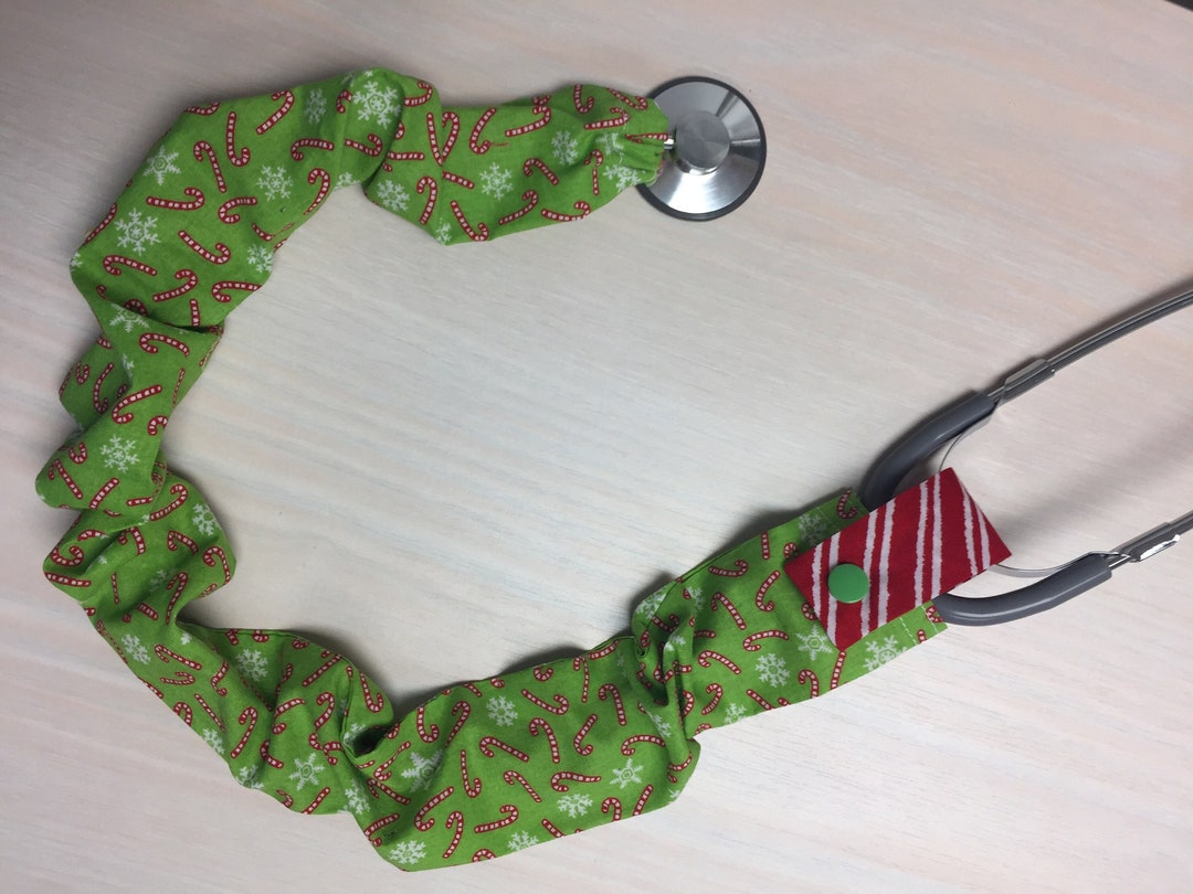 Candy Canes Stethoscope Covers/christmas Medical Scrunchies/medical ...