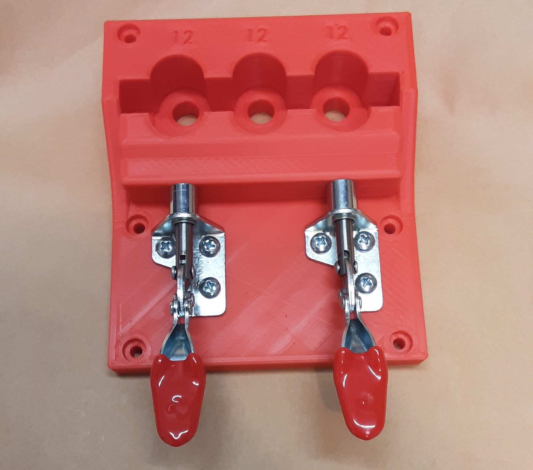 Shotgun Shell Hull Roll Crimp Clamp Vise 12-16-20-28-410 Triple Clamp ...