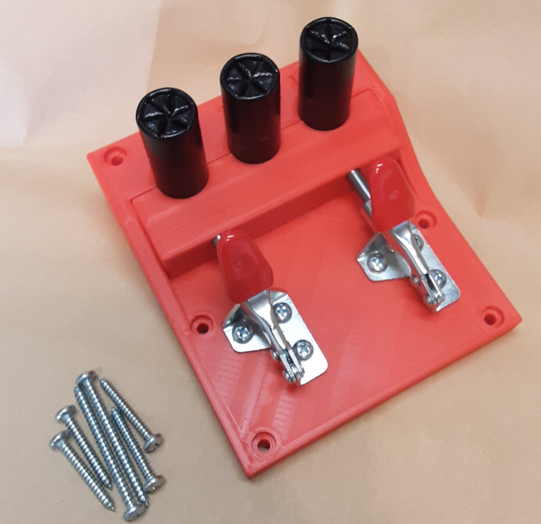 Shotgun Shell Hull Roll Crimp Clamp Vise 12-16-20-28-410 Triple Clamp ...