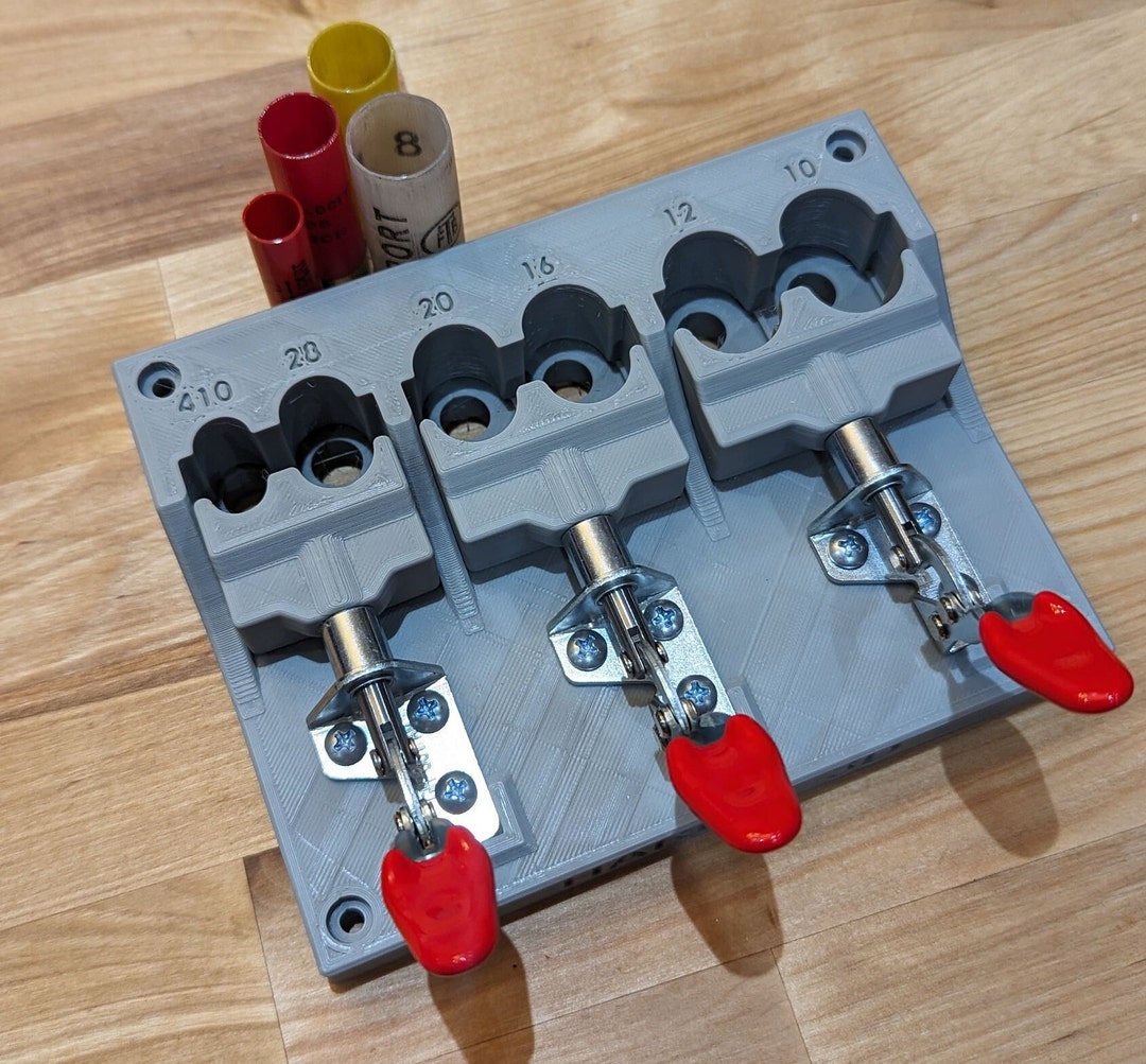 Shotgun Shell Hull Roll Crimp Clamp Vise 410,28,20,16,12,10 Gauge - Etsy