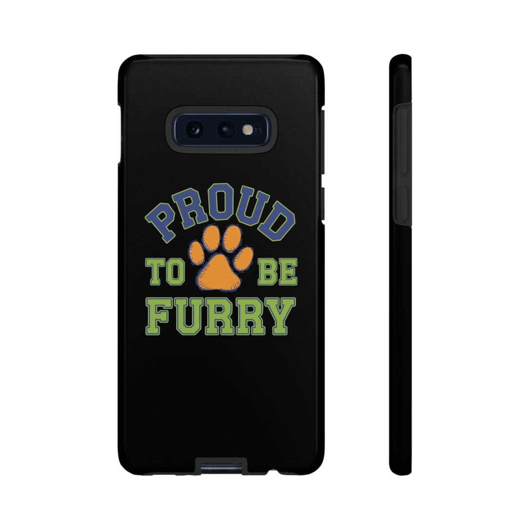 Proud to Be Furry Anime Phone Case for Samsung - Furry Fandom Fursona ...