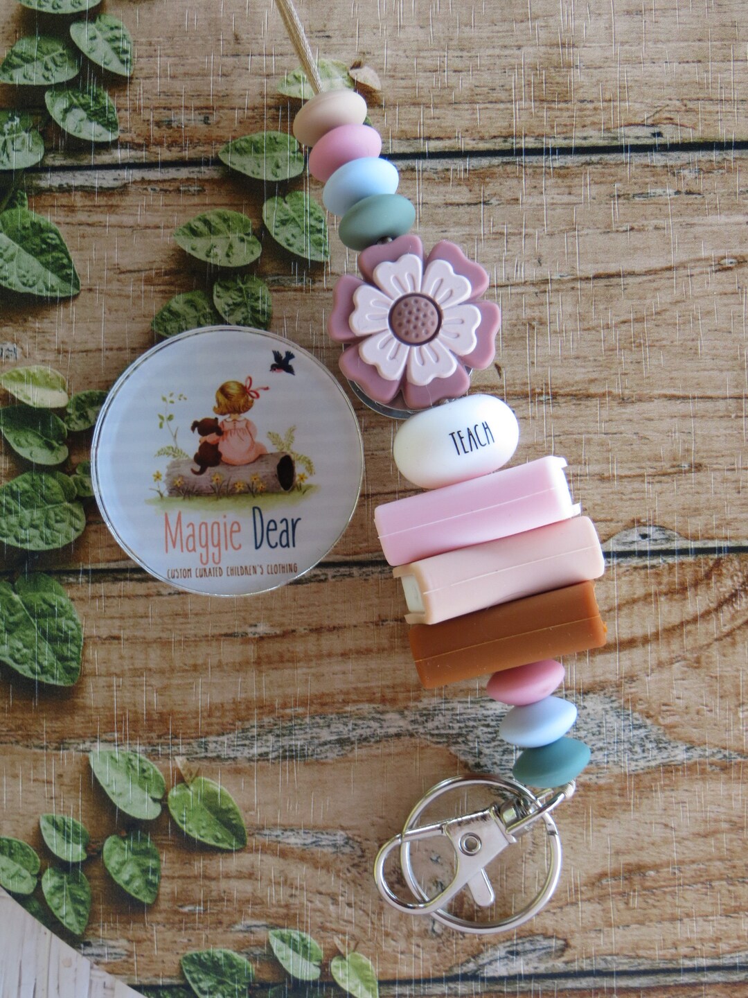 Teacher Lanyard-boho-everybody Welcome-teach-teacher-classroom Decor ...