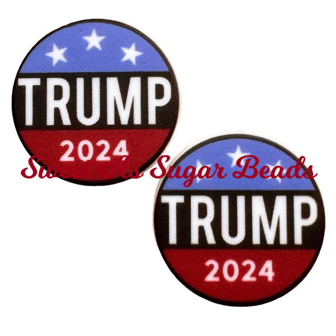 Silicon Focal Bead-trump 2024-lanyard-wristlet-pens-bracelet-necklace ...