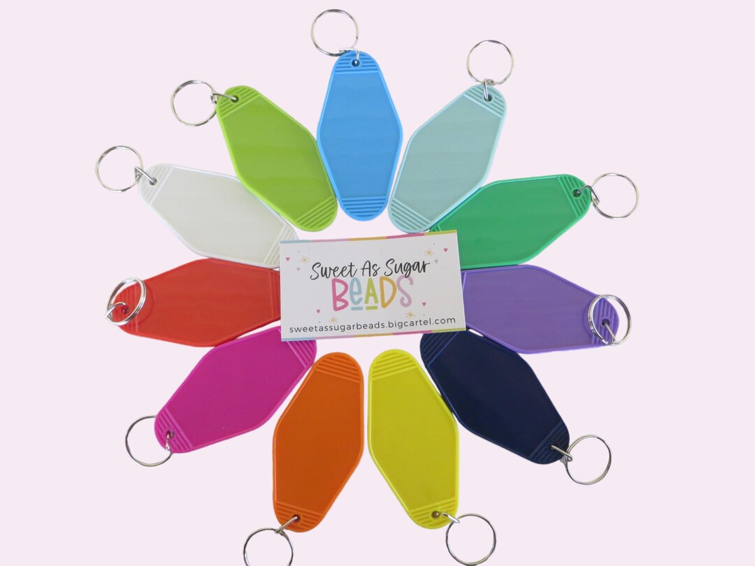 105 Key Fob-blank-sticker-uvdtf-supplies-plastic-crafts-diy-mixed ...