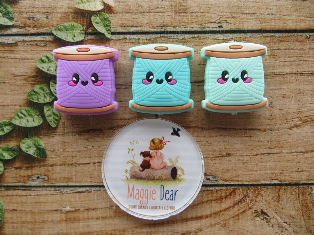 Silicone Beads-focal-bead-thread - Etsy