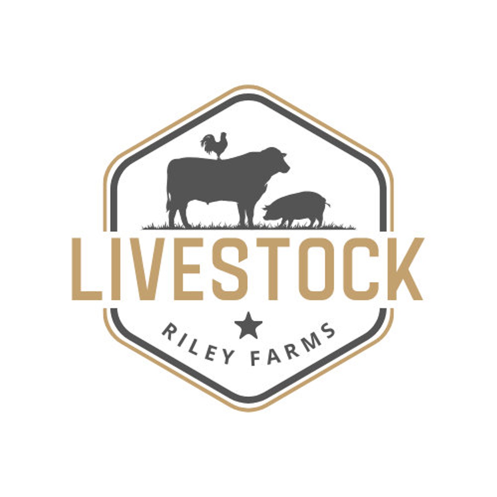 Farm Logo-farming Logo-crop Logo-livestock-agriculture-custom Logo ...