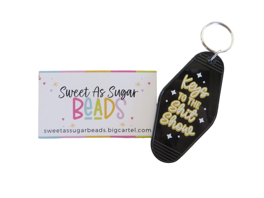 Keychain-retro-hotel Key-keys to the Shit Show-cottage-retirement Home ...