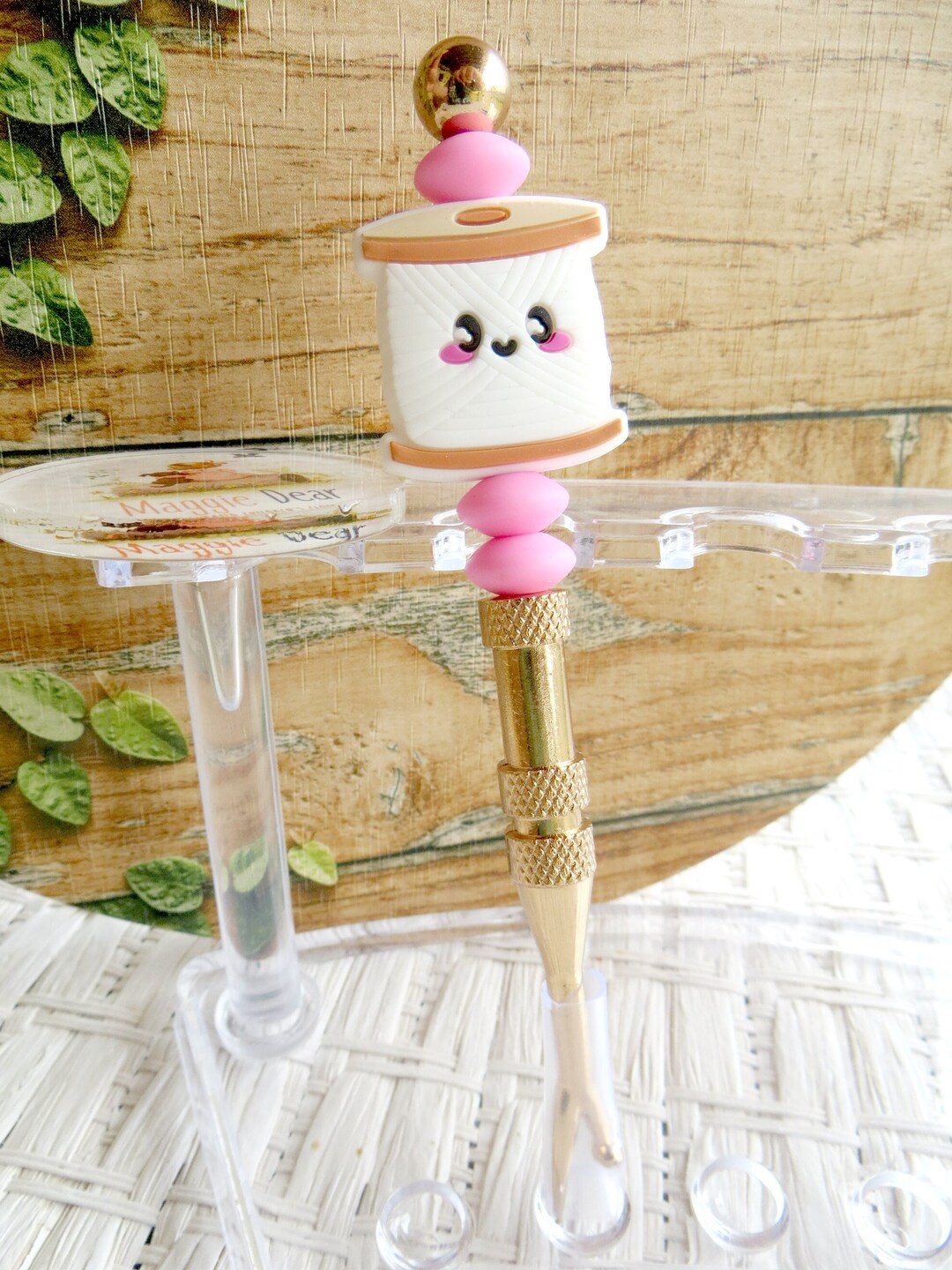 Beaded Seam Ripper-handmade-thread-bobbin-spool-sewing-quilting-gift ...