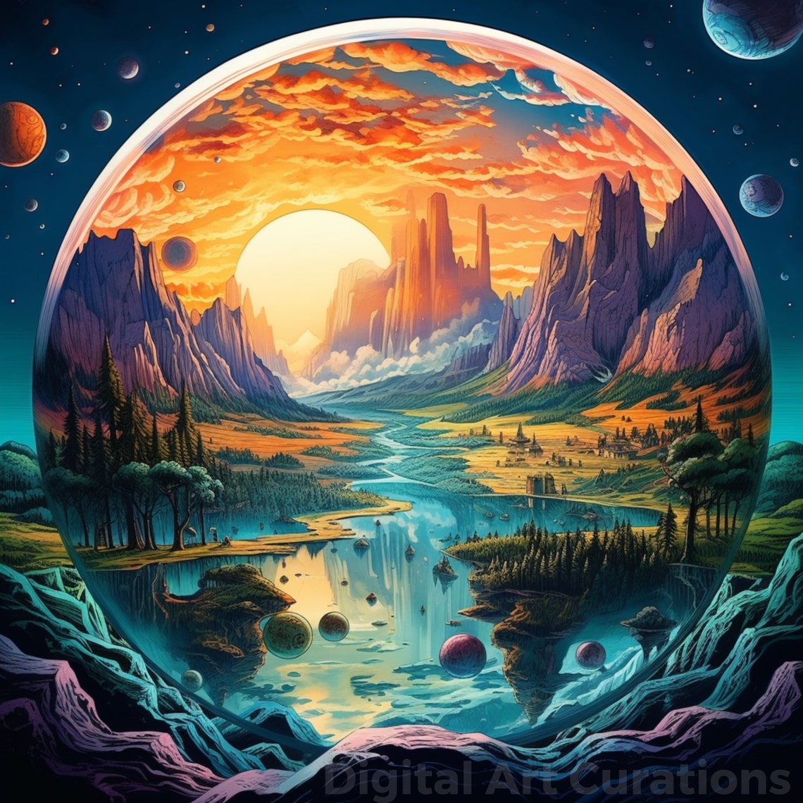 The Parallel Universe - Etsy