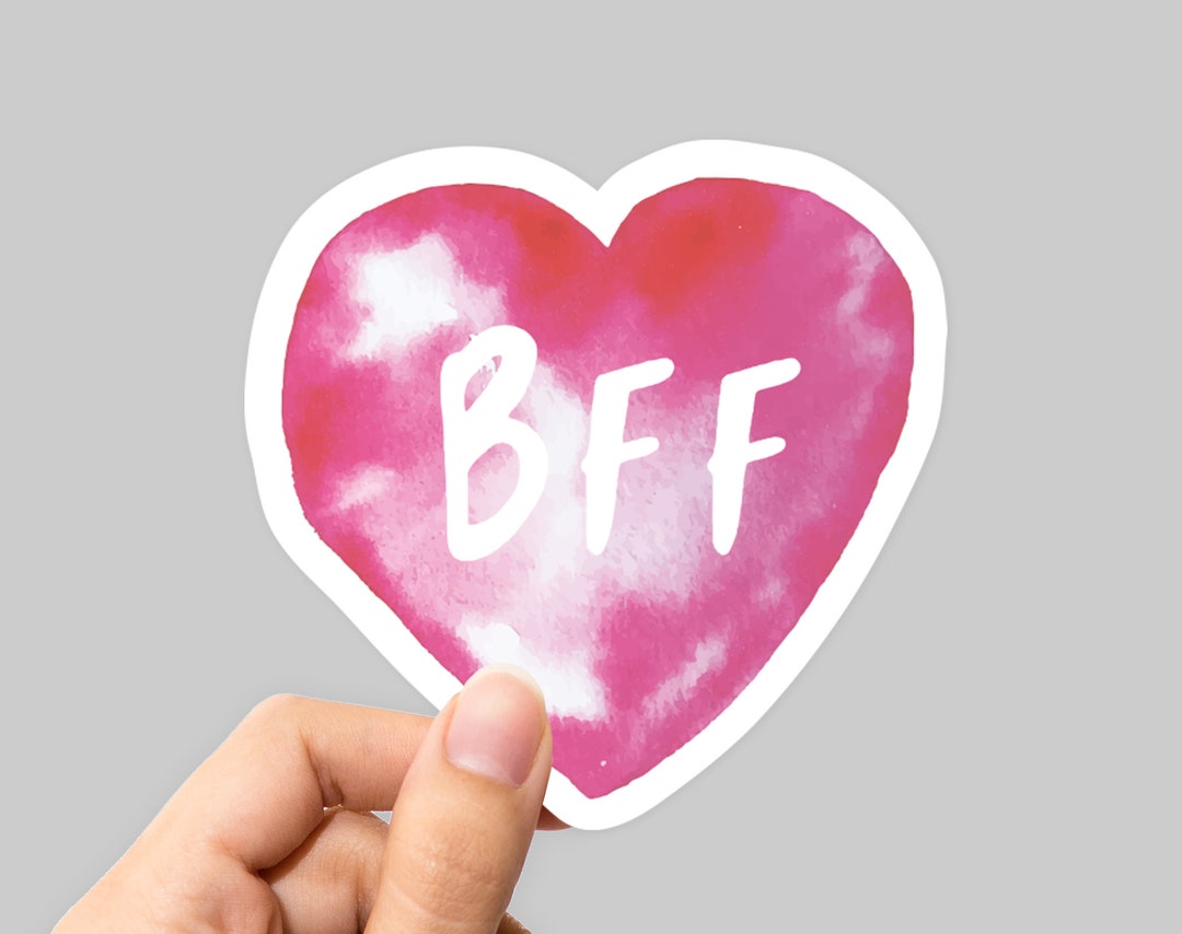 Best Friends Forever Sticker, Best Friends Forever Decal, Friends ...