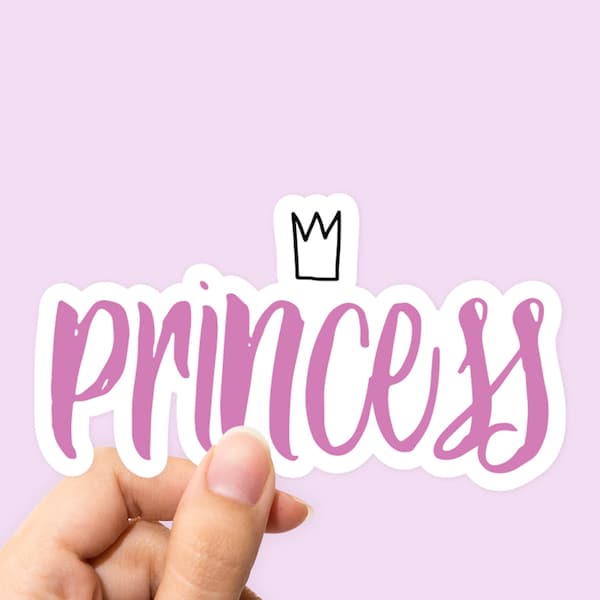 Princess Decal - Etsy