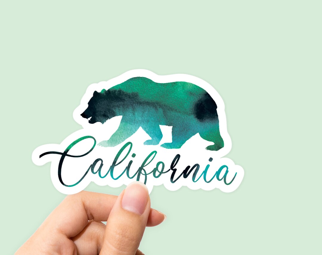 California Sticker, I Love California Sticker, California Decal ...