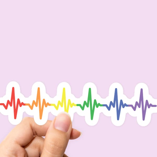 Rainbow Decal - Etsy