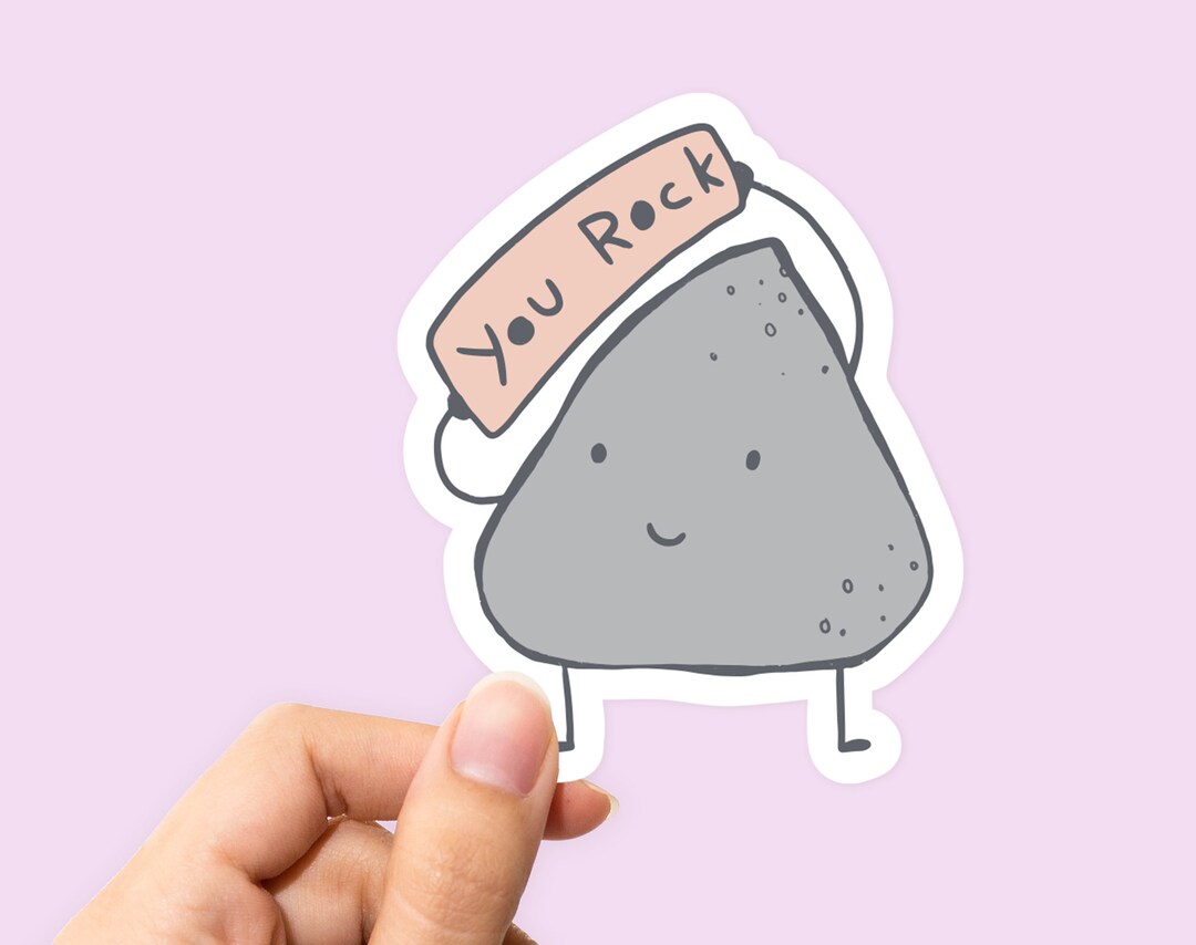 You Rock Sticker, Rock Sticker, Cool Sticker, Best Friend Gift Sticker ...