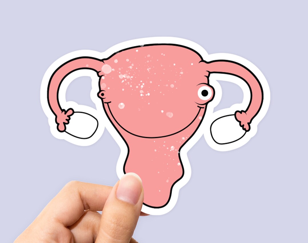 Uterus Sticker, Feminist Uterus Sticker, Uterus Sticker, Feminist ...