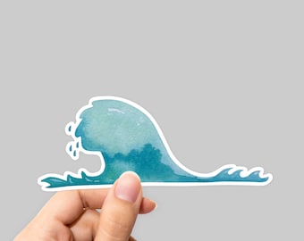 Wave Decal - Etsy