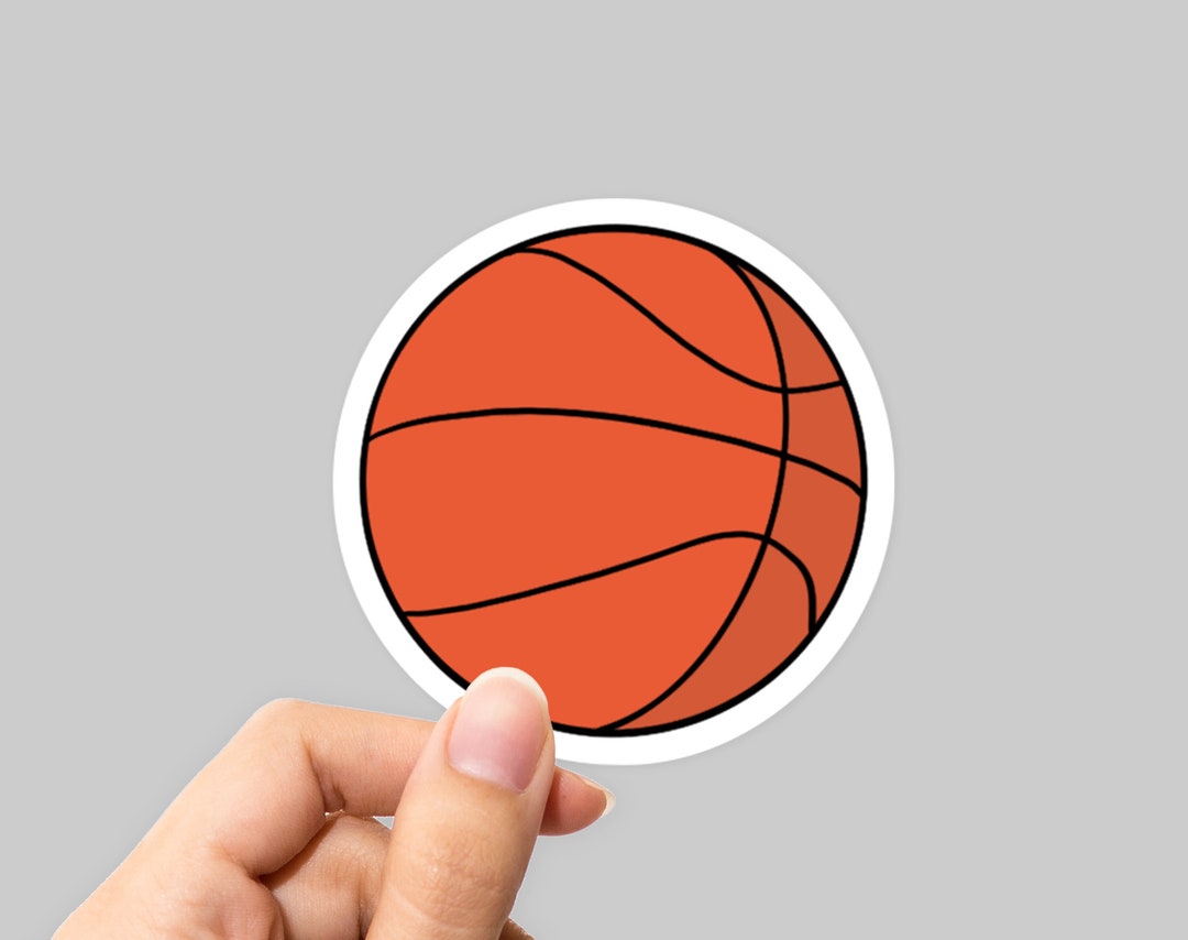 Basketball Ball Sticker, Basketball Sticker, Ball Sticker, Sport ...