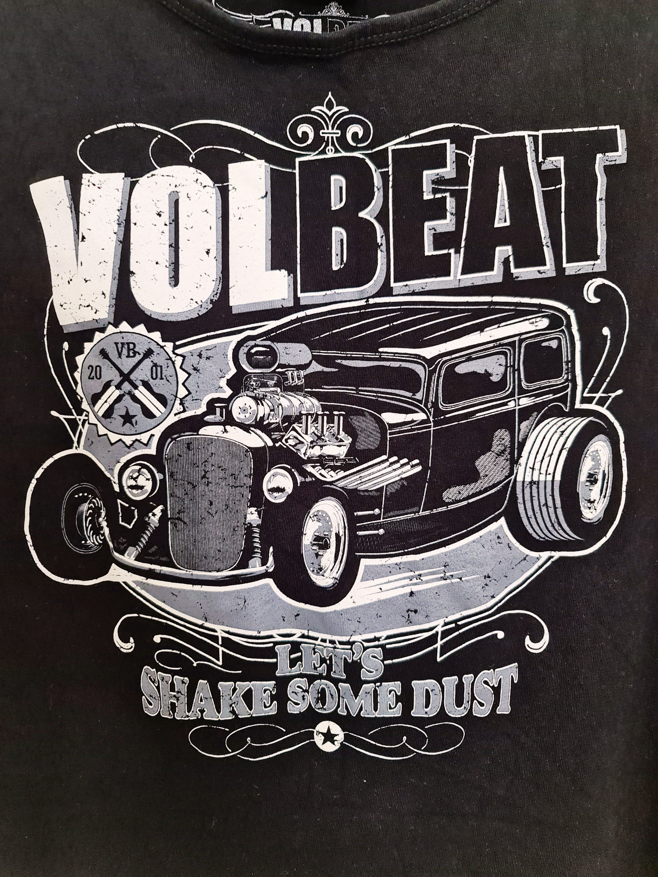 Original Volbeat Merchandise Licensed Black Fringe Top M Shake Some Dust 2013 - Etsy