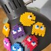 PACMAN - Perler Beads Fridge Magnets/retro/video Games/ Characters ...