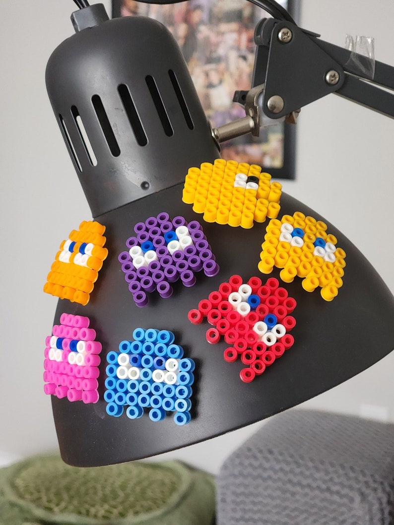 PACMAN - Perler Beads Fridge Magnets/retro/video Games/ Characters ...