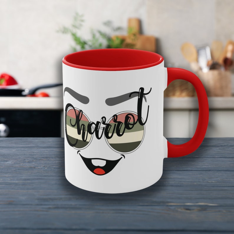 Charrot Filipino Accent Coffee Mug 11 Oz, Filipino Tasa, Filipino ...