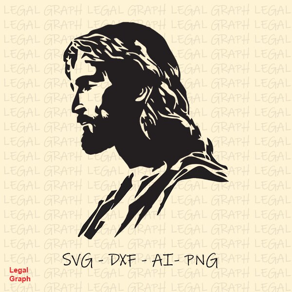 Jesus Graph,svg,png,ai,dxf All File Included - Etsy