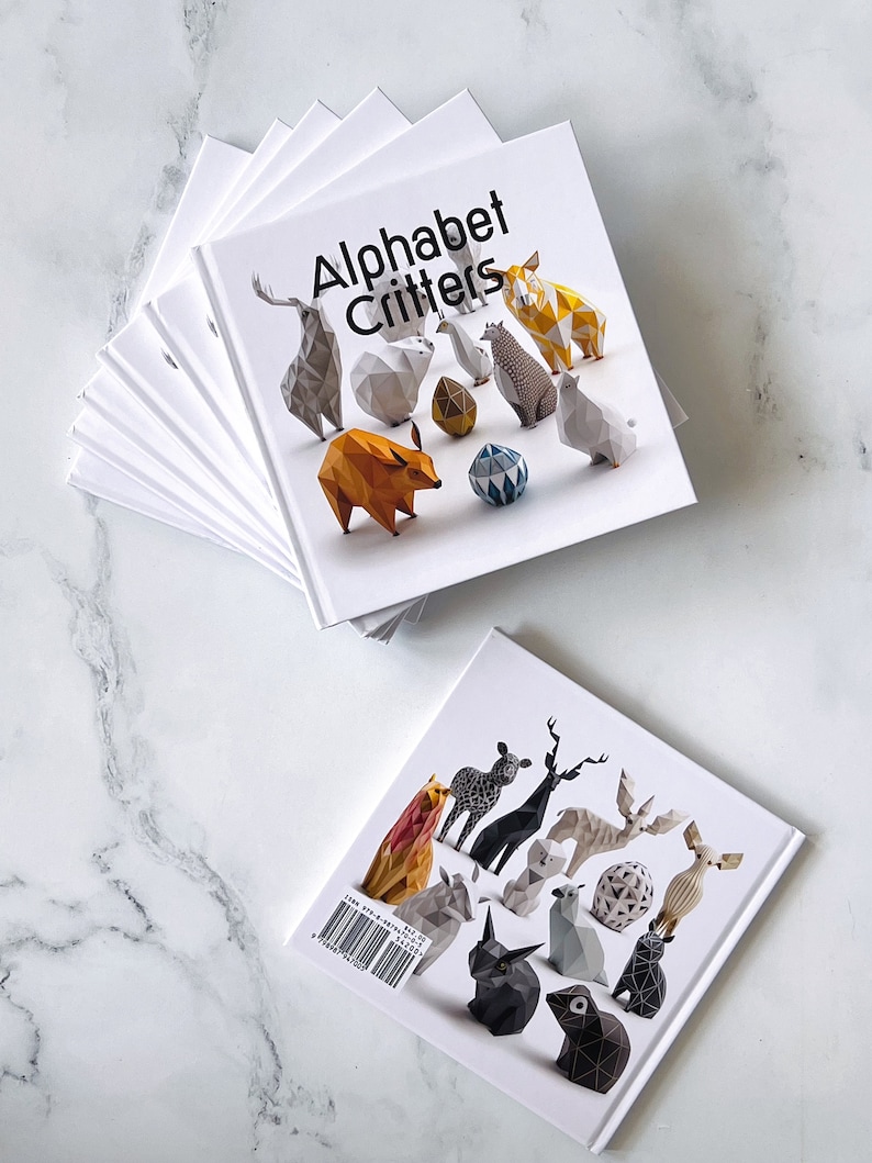 Alphabet Critters Book, AI, Animals, Art Book, Editioned, Childrens ...