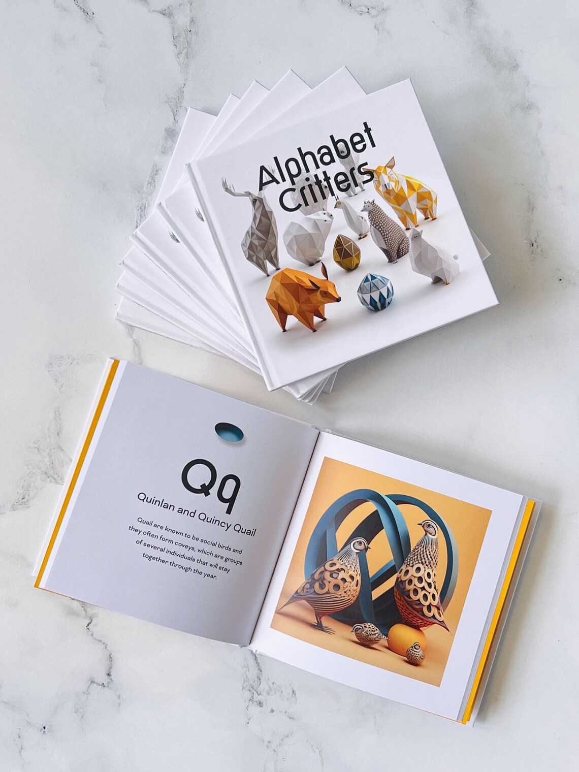 Alphabet Critters Book, AI, Animals, Art Book, Editioned, Childrens ...