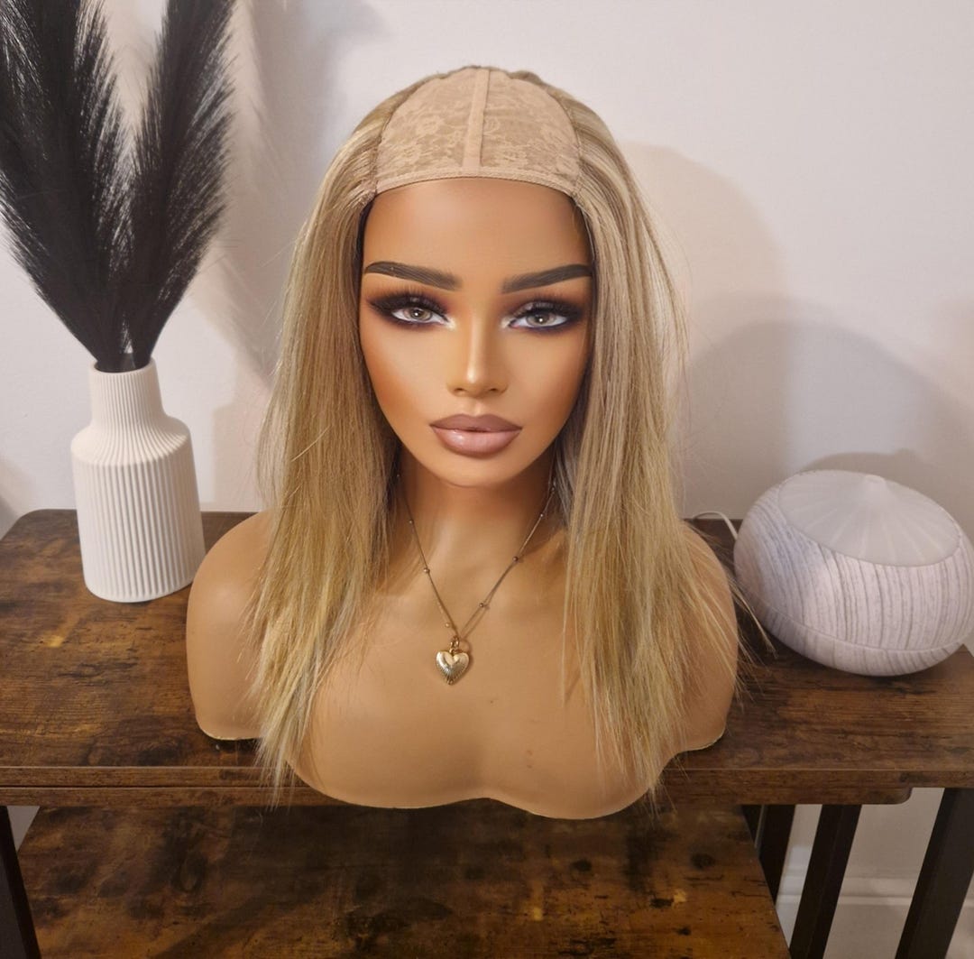 100% Remy Human Hair U Part Wig, 12/613, Cap Sizes S, M or L - Etsy