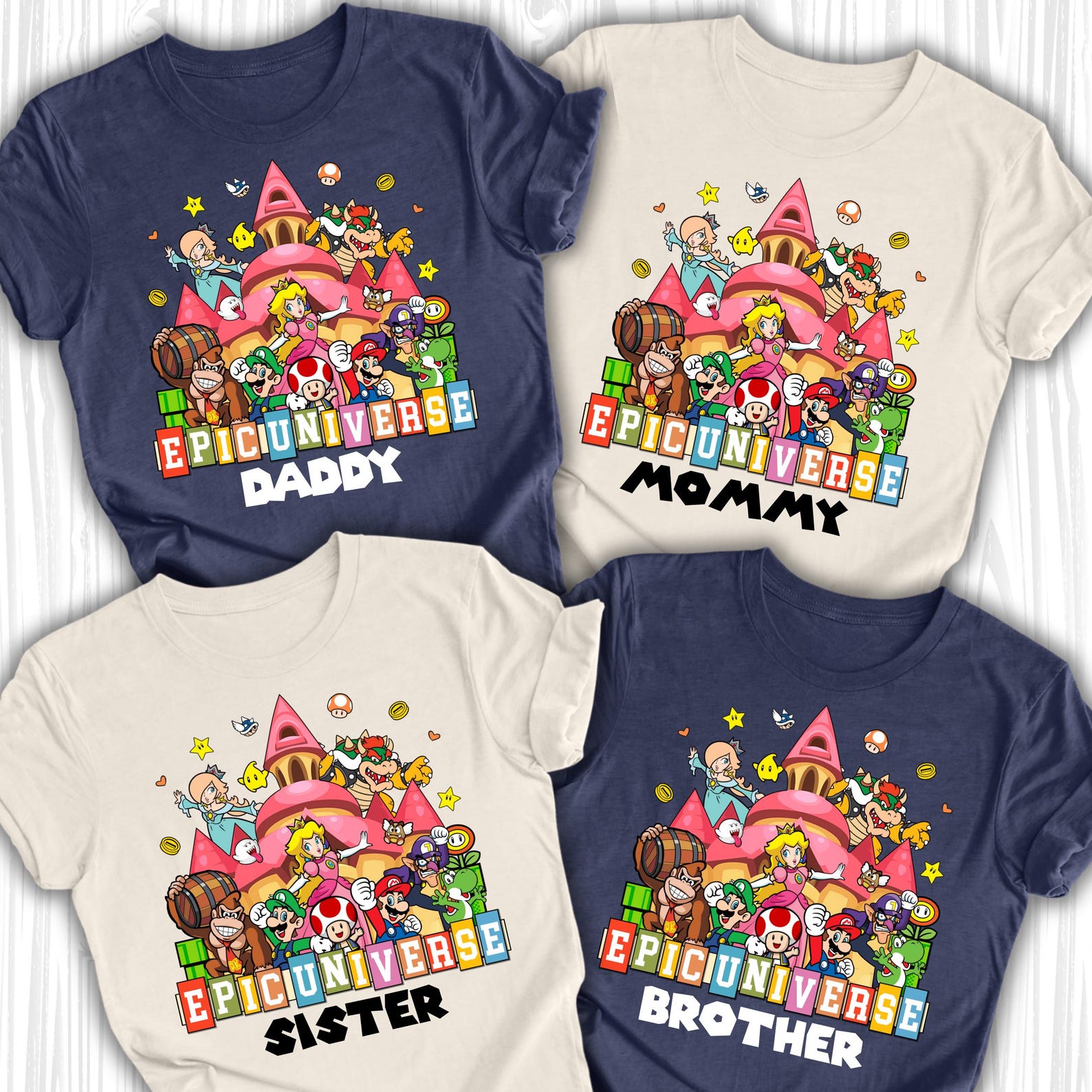 Custom Epic Universe Shirts 2026, Epic Universe Family Shirts, Epic ...